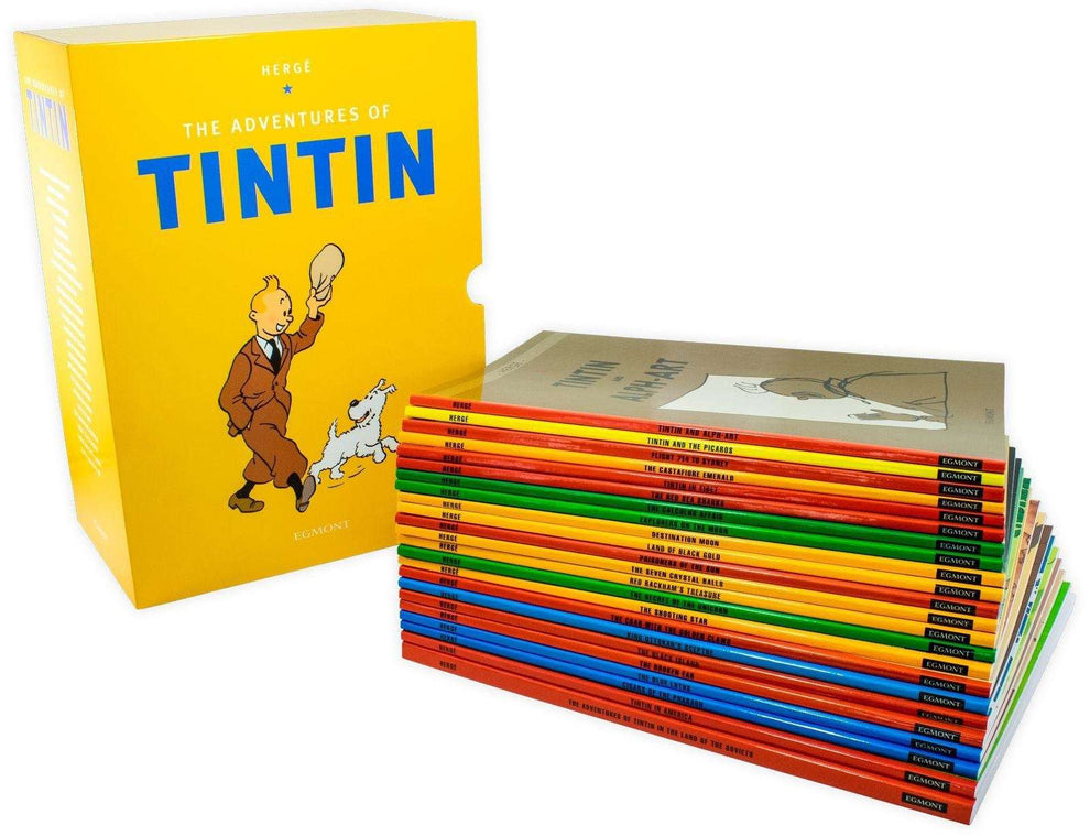 Tintin Box Set of 23 Books – The Book Lane